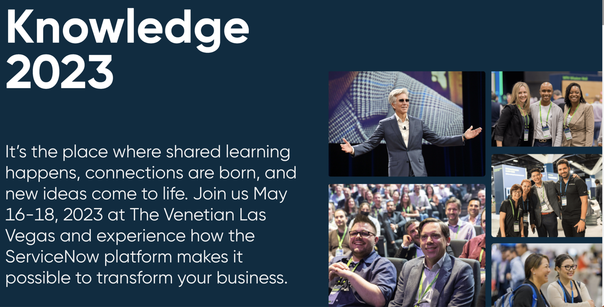 Knowledge – the biggest ServiceNow annual event – FocusNow on ServiceNow